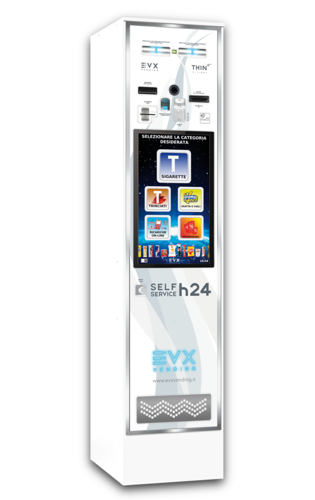 Distributori automatici sigarette per Tabaccherie - EVX Vending. Scegli ...